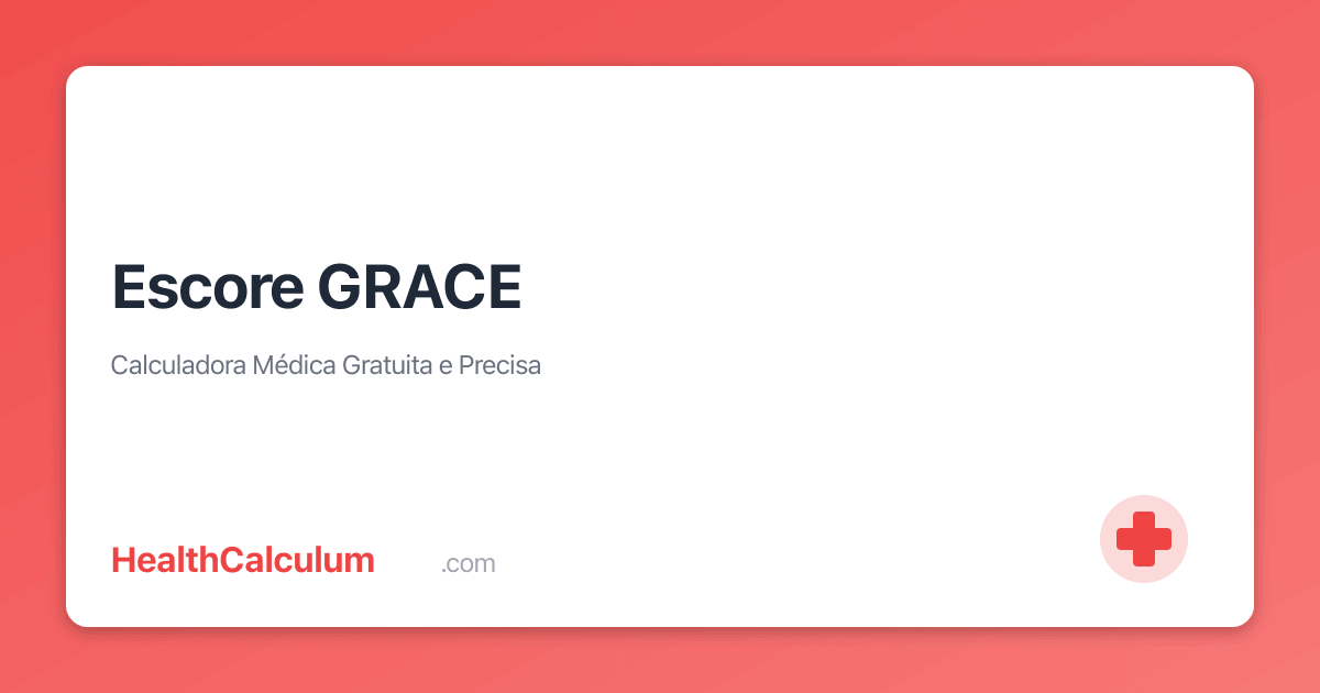 Score GRACE | HealthCalculum